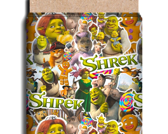 Shrek Character Fabric, Cartoon Fabric, Movie Character Fabric, Fiona ...