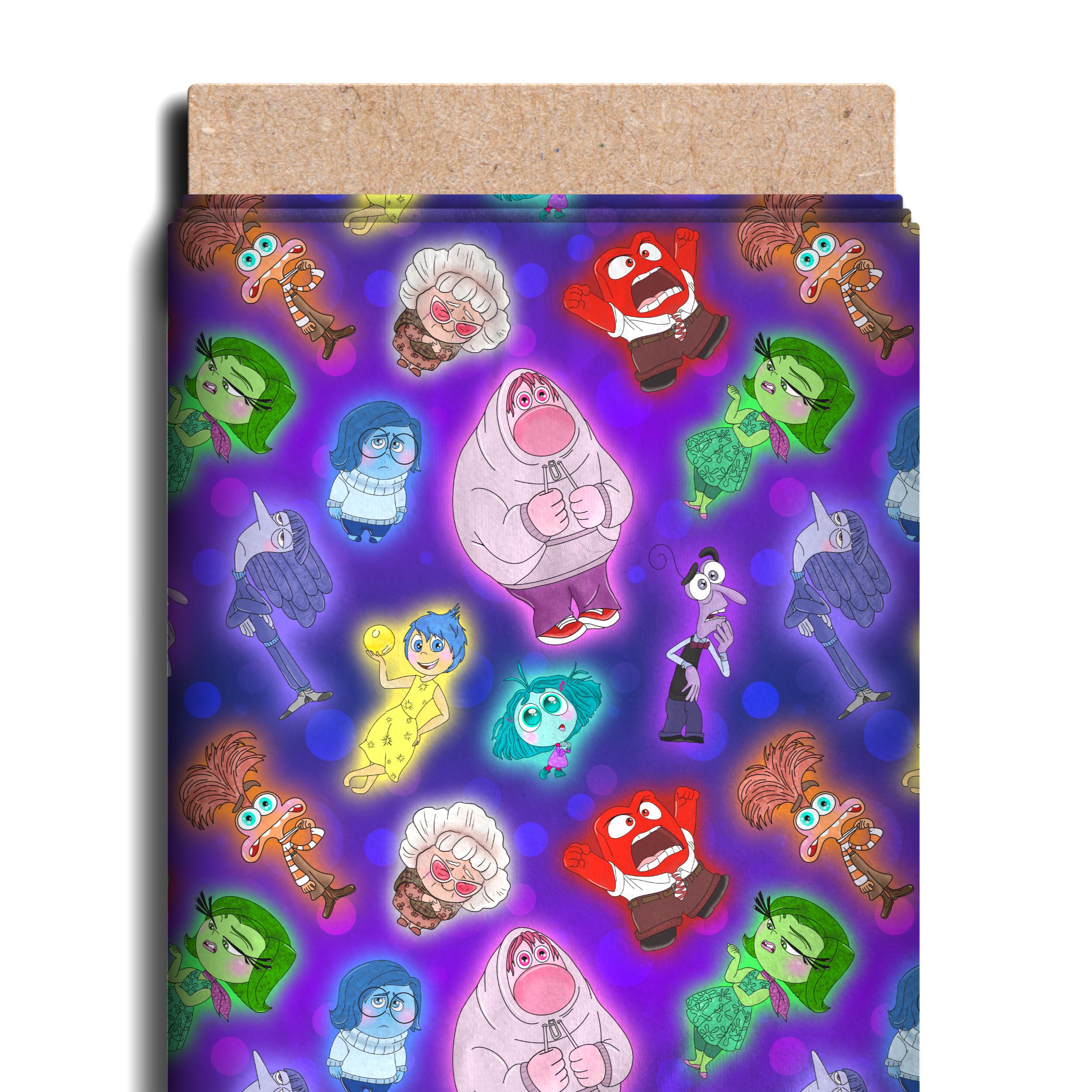 Character Fabric, Cartoon Fabric, Movie Character Fabric, Inside Out ...