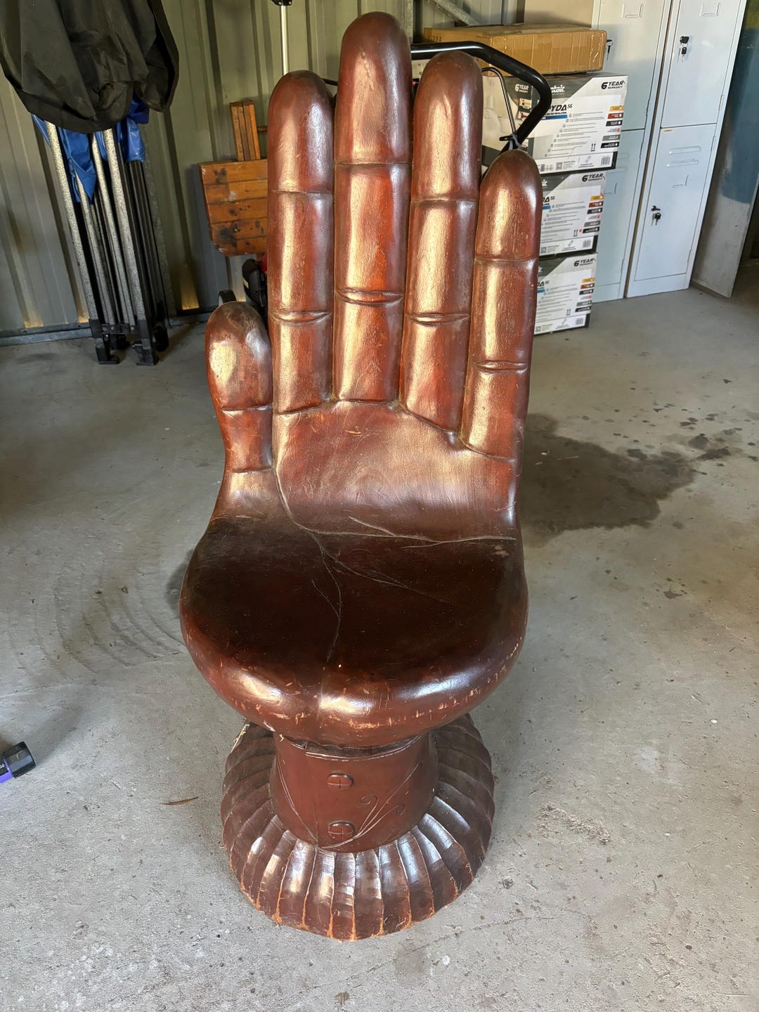 Rare Vintage Hand Chair - Etsy