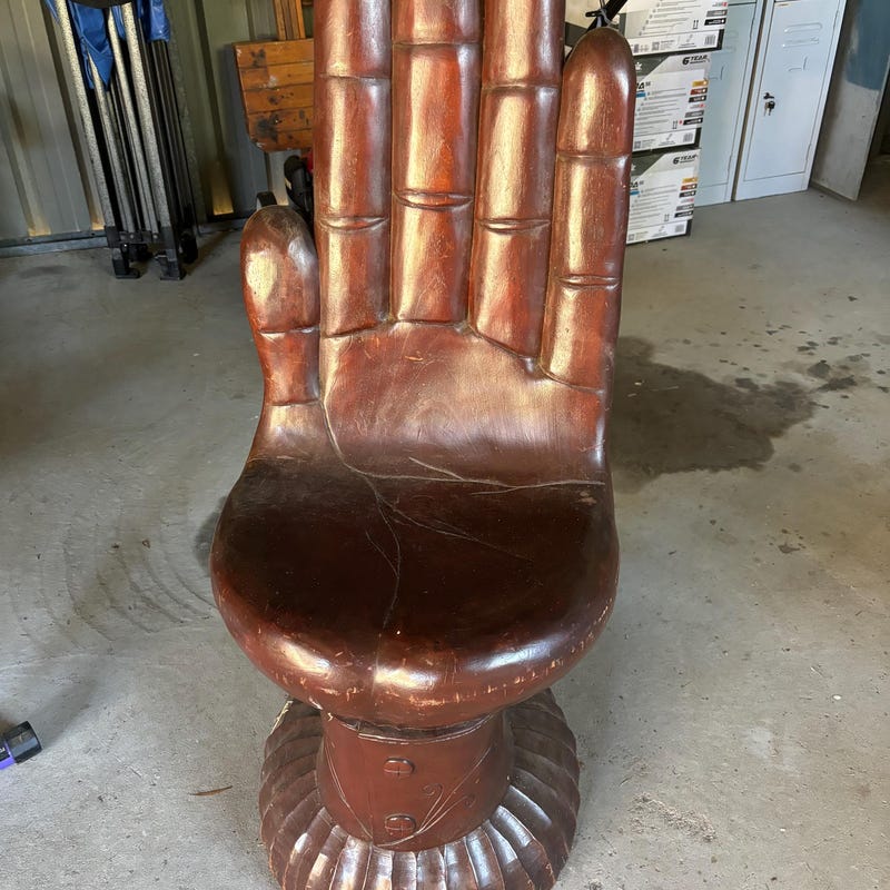 Hand Shaped Chair - Etsy