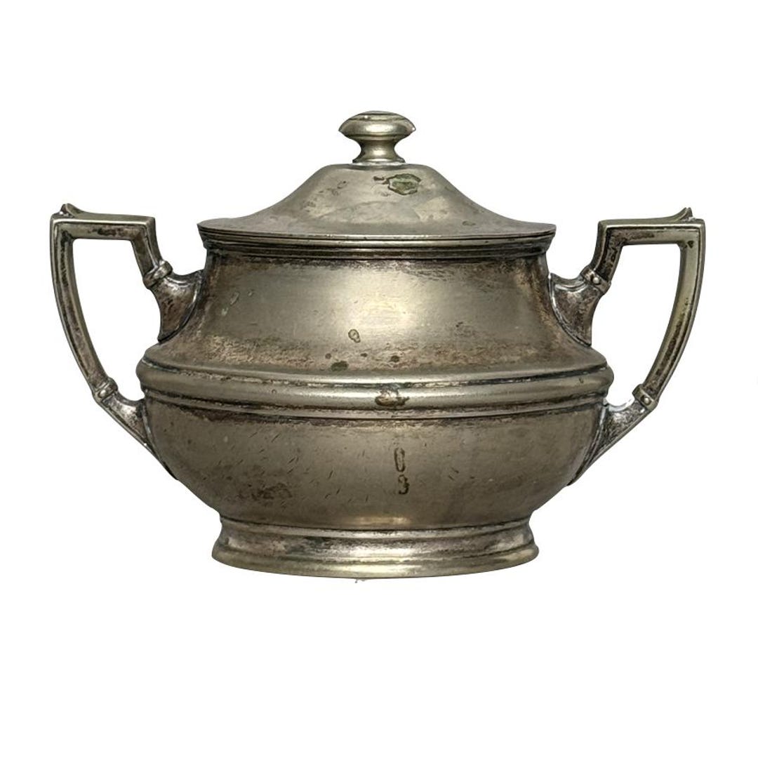 DW Haber Silver Soldered Sugar Bowl - Etsy