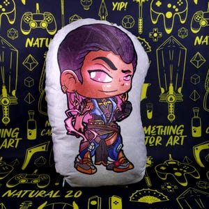 Reyna Valorant Pillow Plush Cute Agent Stuffed Animal Video Game Gaming ...