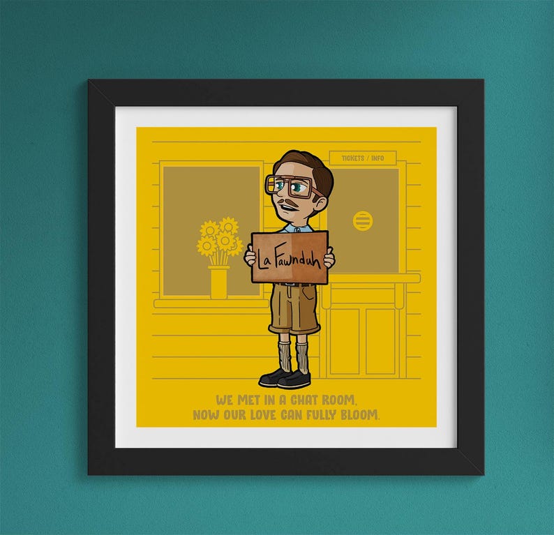 Napoleon Dynamite Print Set, 8x8 Comedy Wall Art, Napoleon Deb Uncle ...