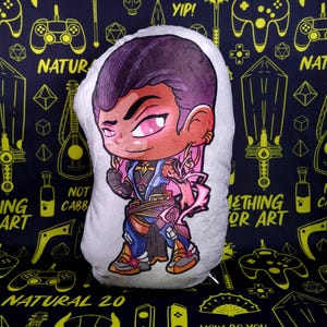 Reyna Valorant Pillow Plush Cute Agent Stuffed Animal Video Game Gaming ...