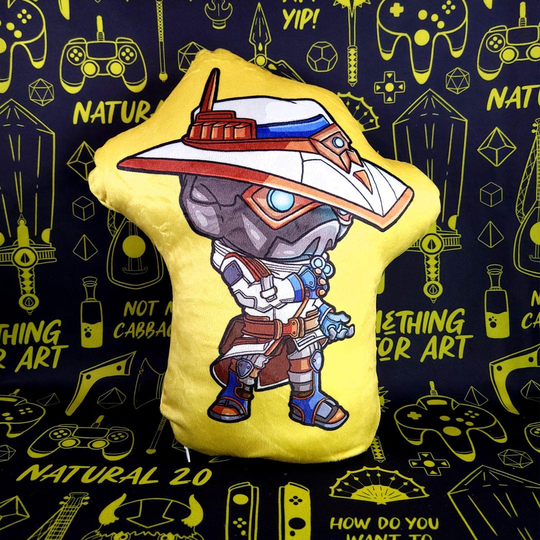 Cypher Valorant Pillow Plush Cute Agent Stuffed Animal Video Game ...