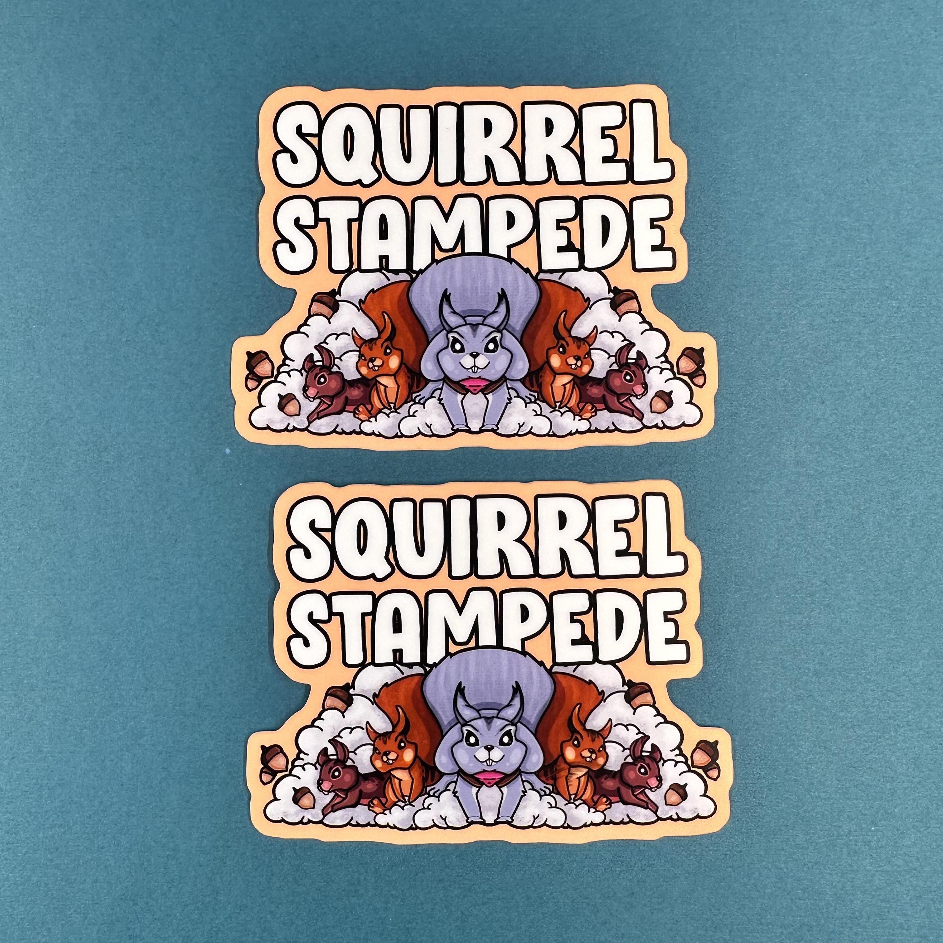 Squirrel Girl Squirrel Stampede Sticker, Marvel Rivals, Cute Squirrel ...