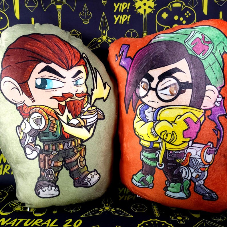 Chamber Valorant Pillow Plush Cute Agent Stuffed Animal Video Game ...