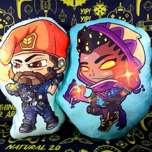 Chamber Valorant Pillow Plush Cute Agent Stuffed Animal Video Game ...