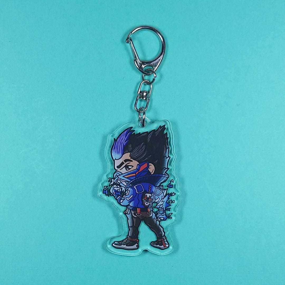Yoru Valorant Acrylic Charm Keychain, Valorant Agent, Gaming Gift, Fan ...