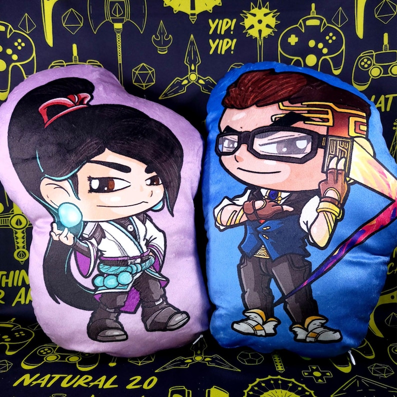 Chamber Valorant Pillow Plush Cute Agent Stuffed Animal Video Game ...