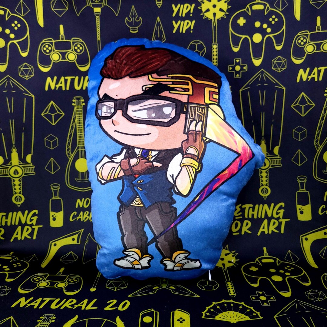 Chamber Valorant Pillow Plush Cute Agent Stuffed Animal Video Game ...