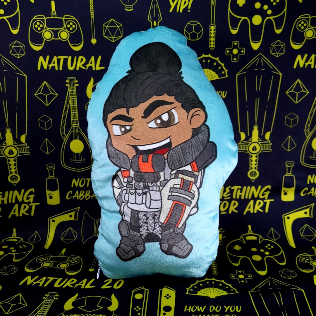 Gibraltar Pillow Plush Master Listing Apex Legends Cute Stuffed Animal ...