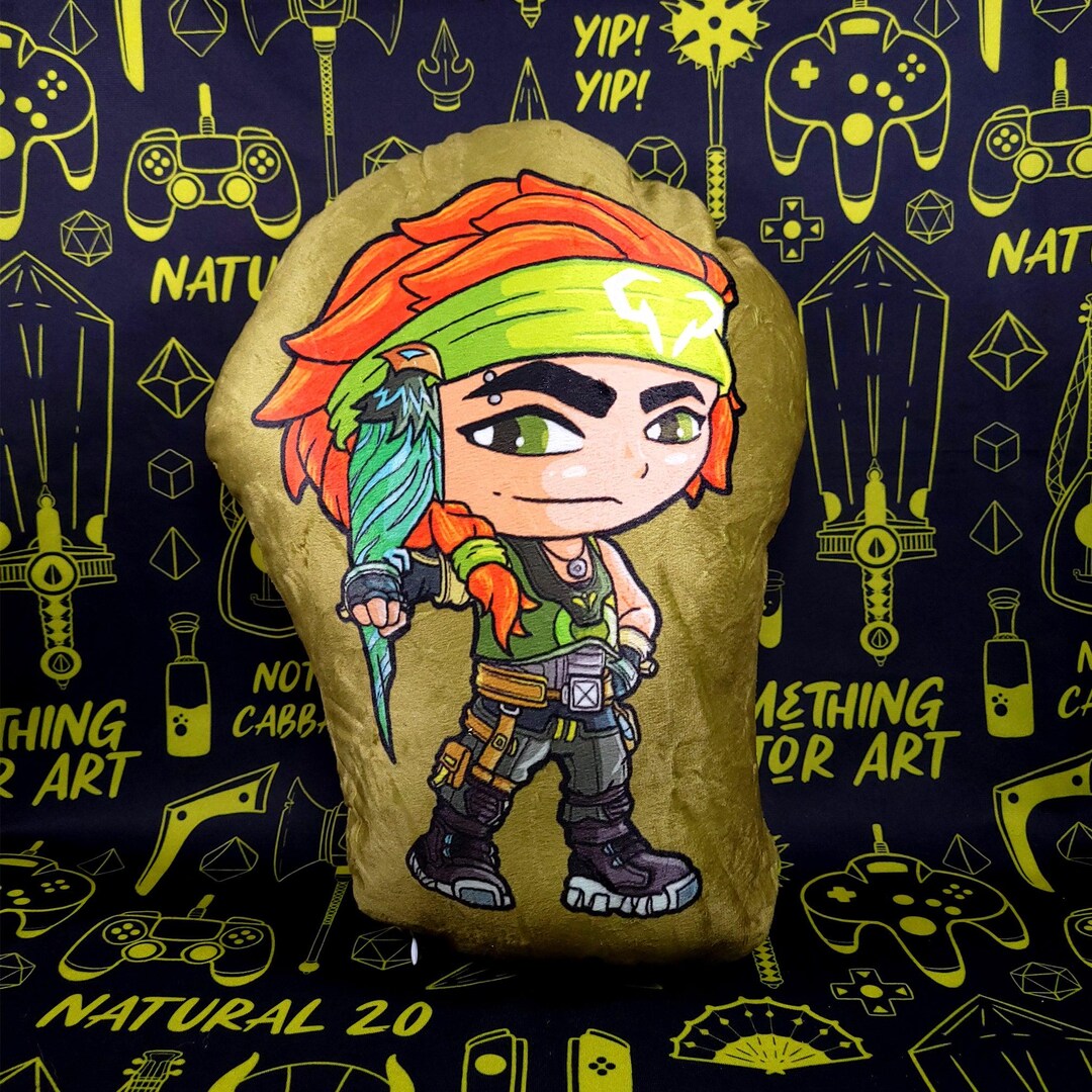 Skye Valorant Pillow Plush Cute Agent Stuffed Animal Video Game Gaming ...