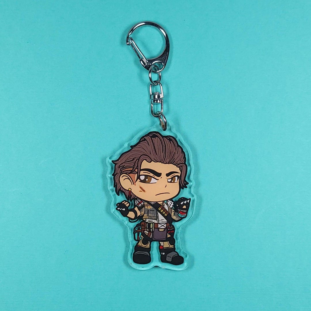 Mad Maggie Apex Acrylic Charm Keychain, Apex Legends, Gaming Gift, Fan ...