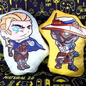 Chamber Valorant Pillow Plush Cute Agent Stuffed Animal Video Game ...