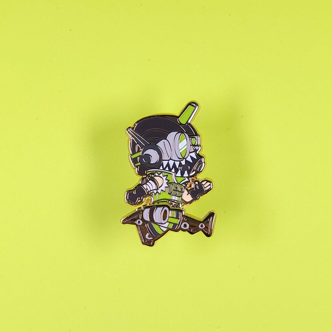 Octane Apex Enamel Pin Apex Legends Cute Chibi Pinback Ita Bag Video ...