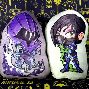 Viper Valorant Pillow Plush Cute Agent Stuffed Animal Video Game Gaming ...