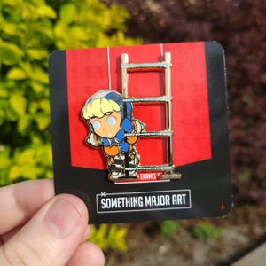 Wattson Apex Enamel Pin Apex Legends Cute Chibi Pinback Ita Bag Video ...