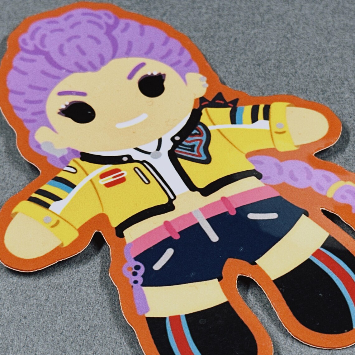 Rumi Gingerbread Stickers, Kpop Demon Hunter Characters, Huntrix, Saja ...