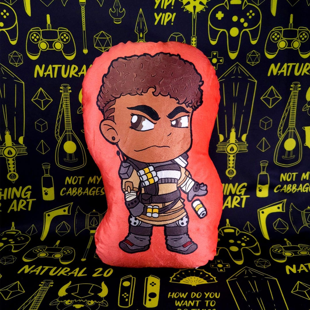 Bangalore Pillow Plush Master Listing Apex Legends Cute Stuffed Animal ...