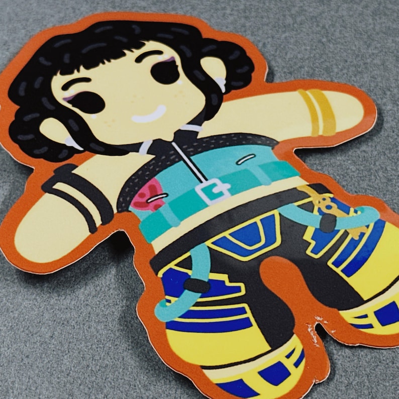 Rumi Gingerbread Stickers, Kpop Demon Hunter Characters, Huntrix, Saja ...
