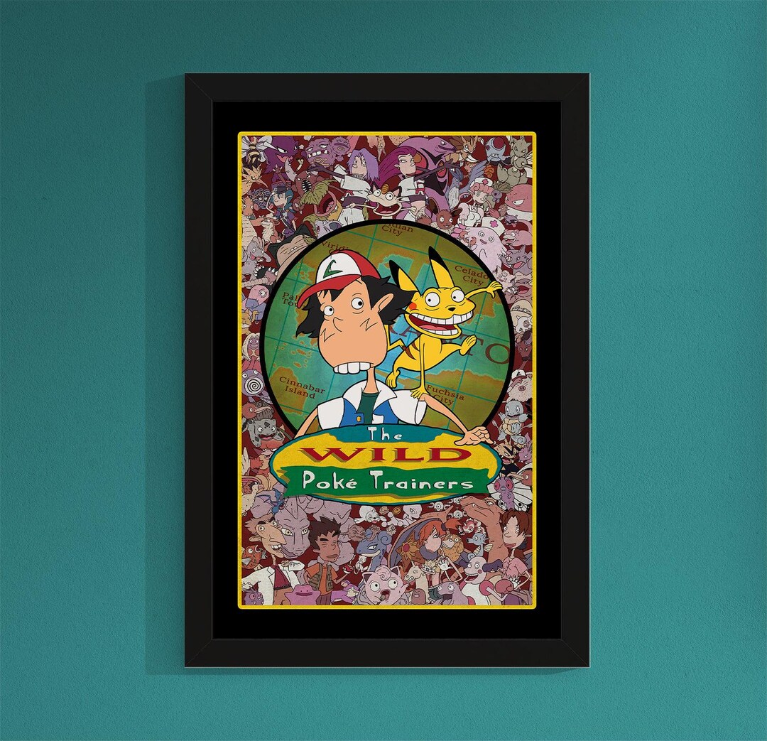 The Wild Poke Trainers Pokémon Poster, Wild Thornberrys Style, Cartoon ...