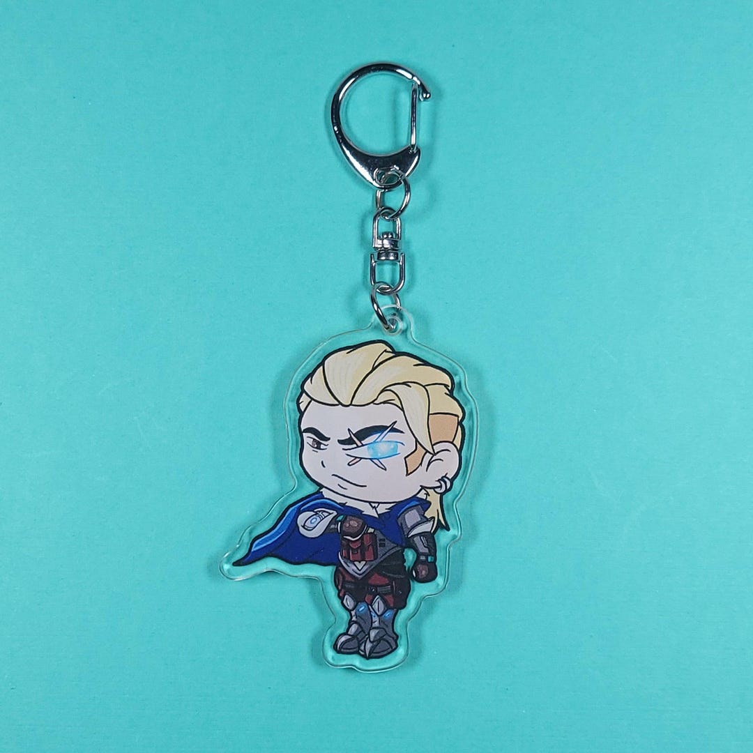 Sova Valorant Acrylic Charm Keychain, Valorant Agent, Gaming Gift, Fan ...