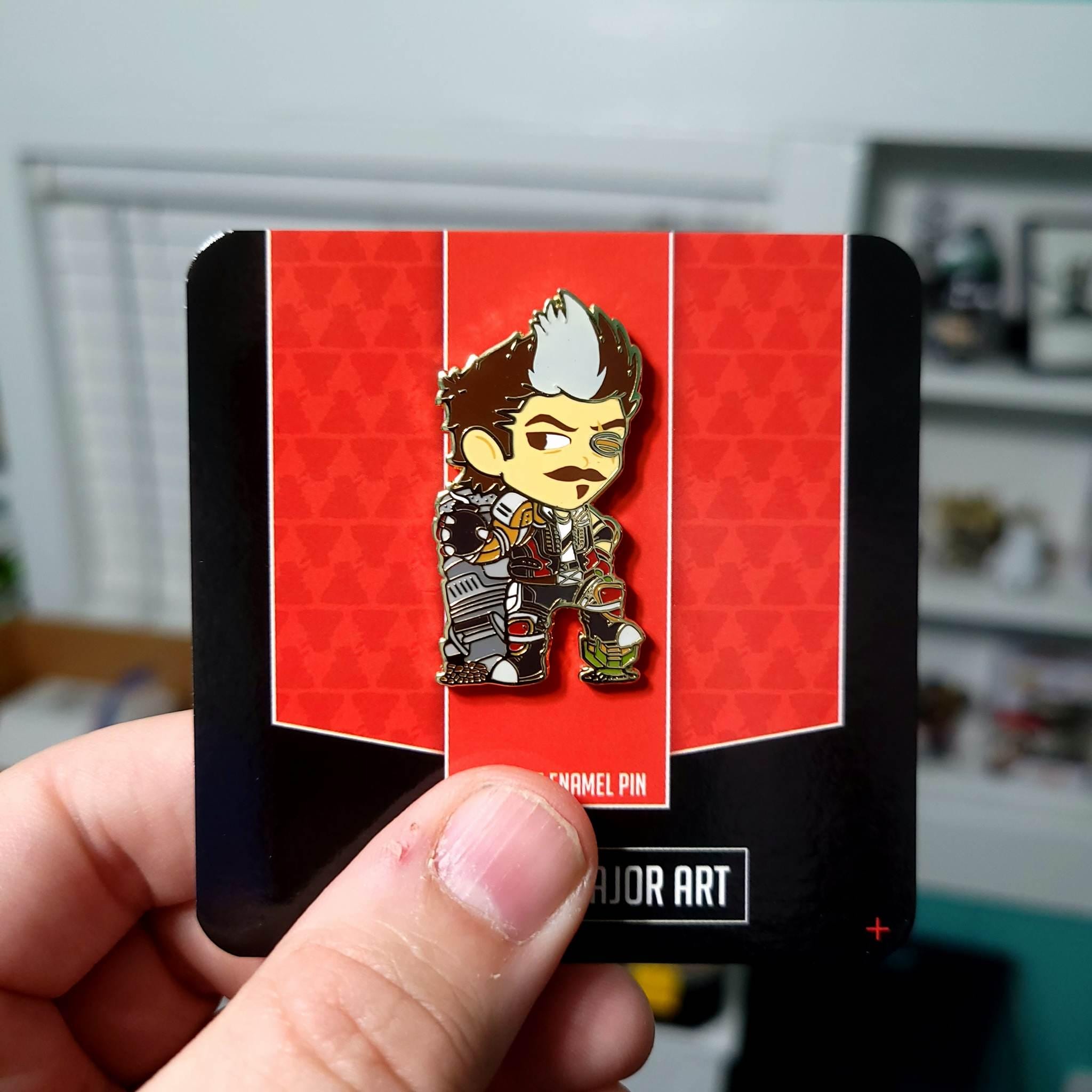 Fuse Apex Enamel Pin Apex Legends Cute Chibi Pinback Ita Bag Video Game ...