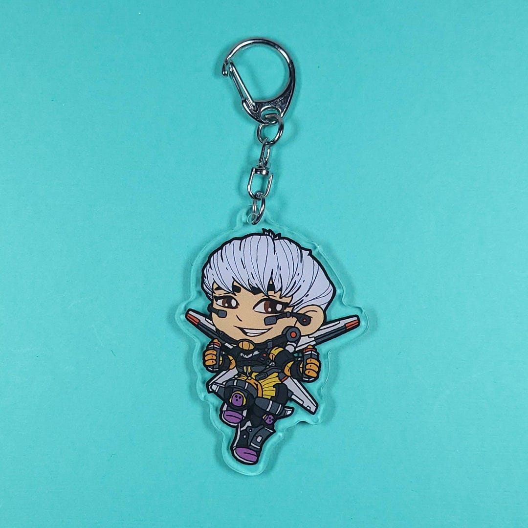 Valkyrie Apex Acrylic Charm Keychain, Apex Legends, Gaming Gift, Fan ...