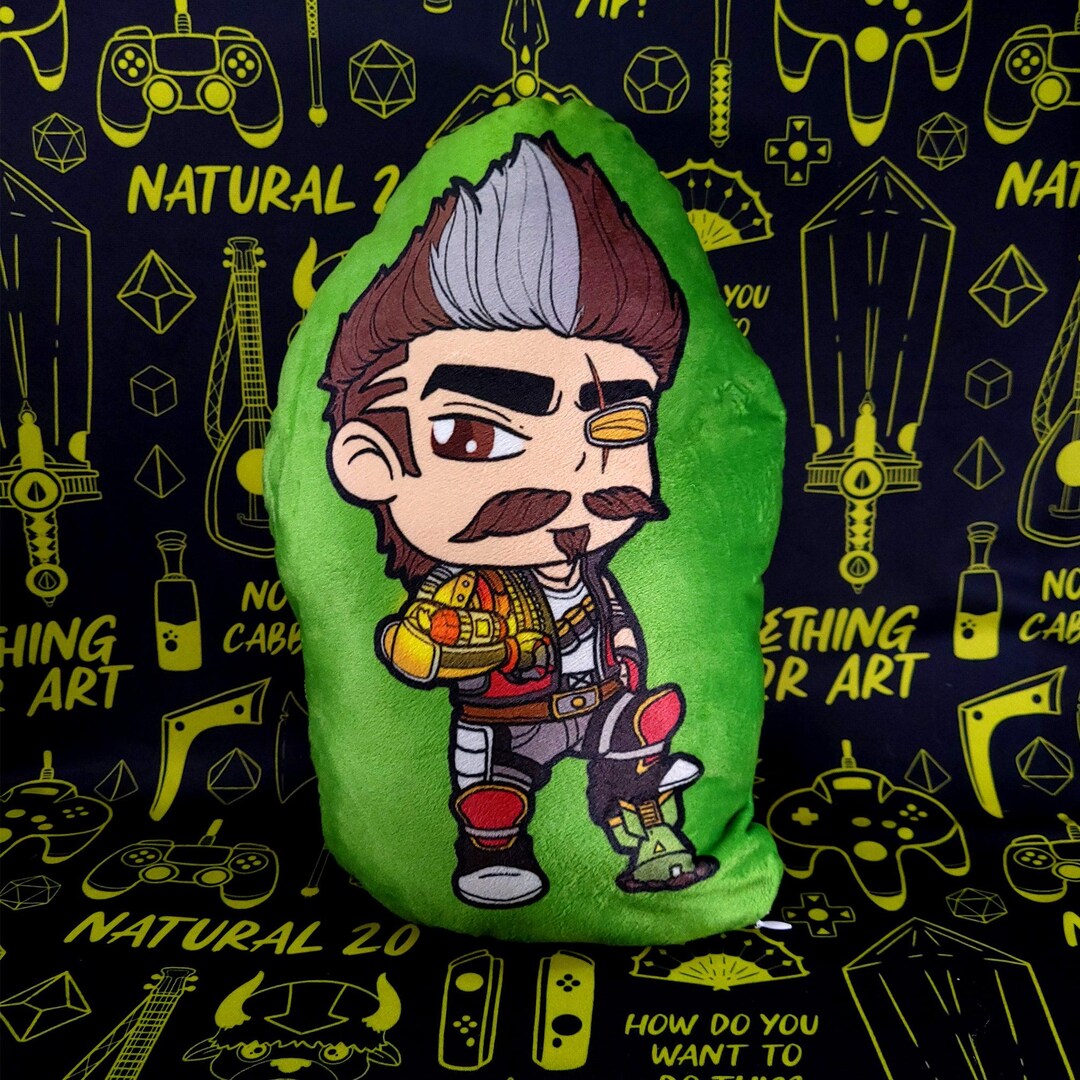 Fuse Pillow Plush Master Listing Apex Legends Cute Stuffed Animal Video ...