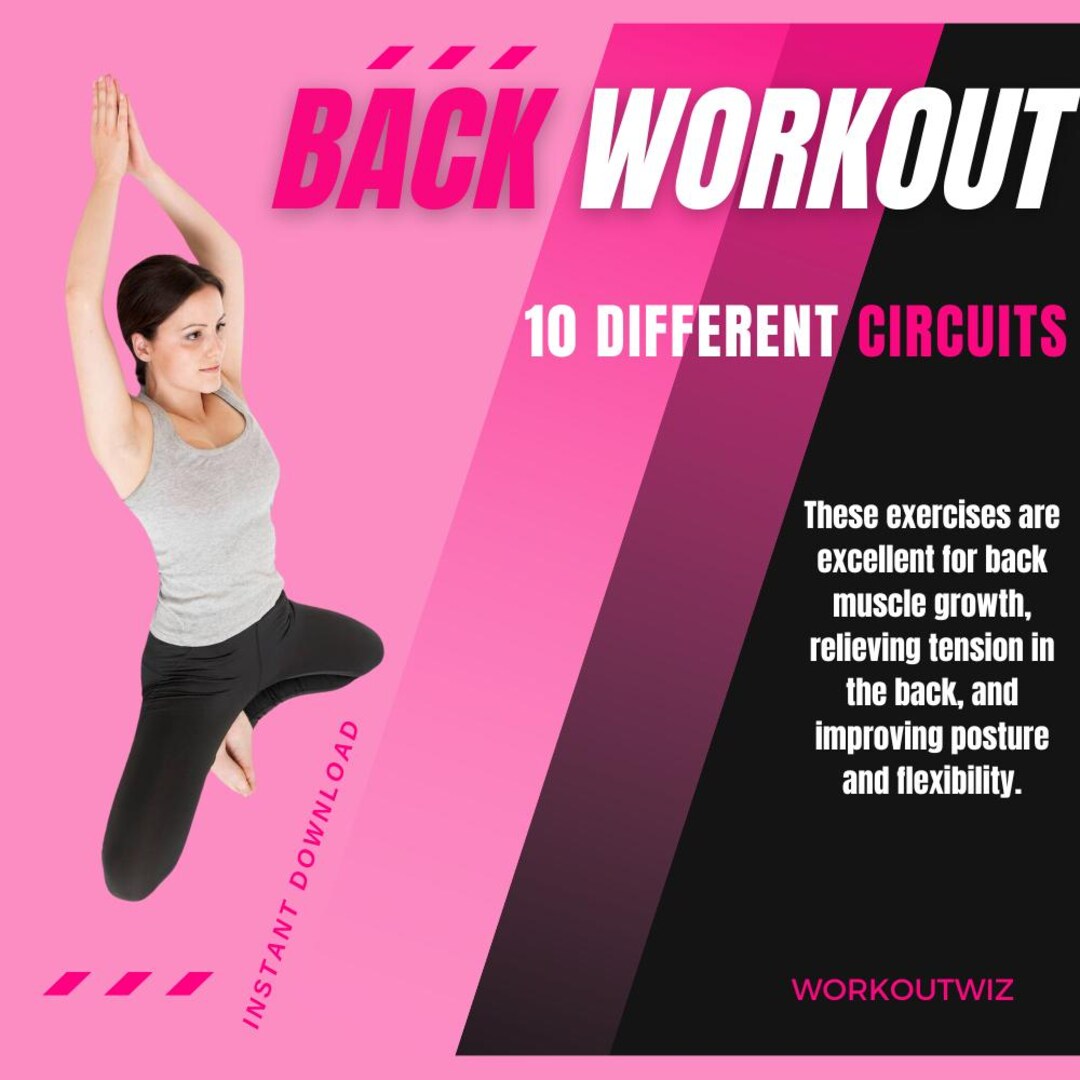 Dumbbell Workout, Back Pain, Back Workout Plan, Beginner Friendly ...