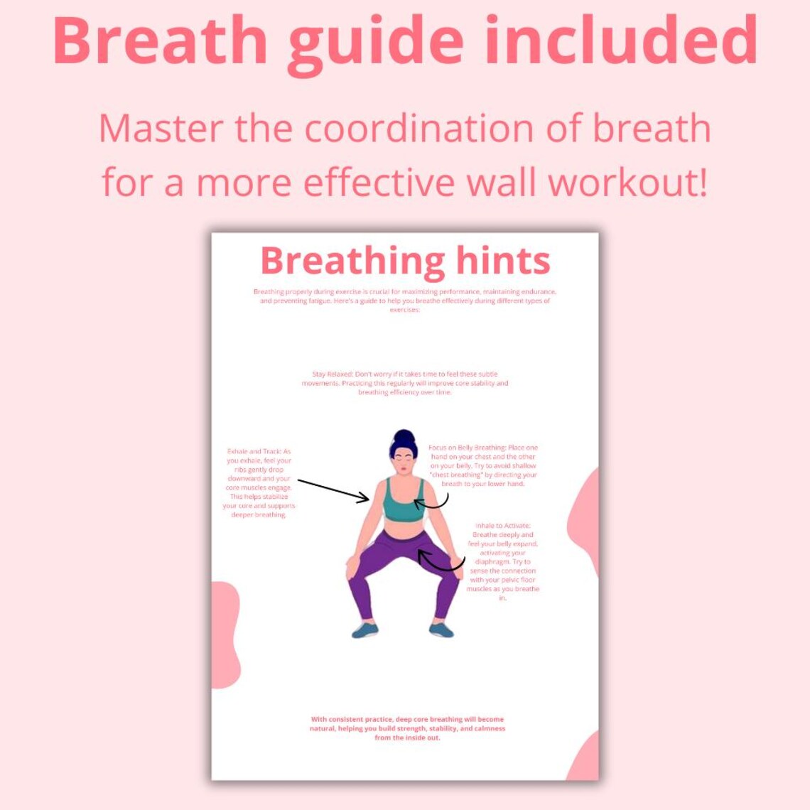 Body Weight Exercises Program, 30 Day Workout Challenge Printable ...