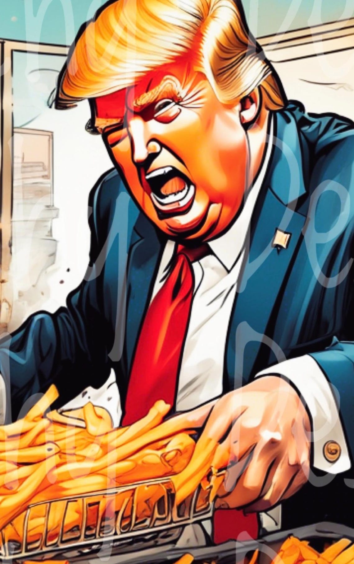Mcdonald’s Trump, Donald Trump, 2024 Election, Digital Download ...