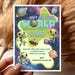 Editable Out of This World Space Alien Kids Birthday Party Invitation ...