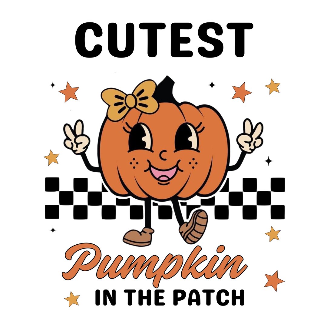 DIGITAL DOWNLOAD - Instant Download - Png Only - Cutest Pumpkin in the ...
