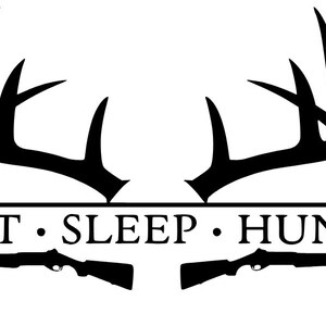 DIGITAL DOWNLOAD - SVG - Instant Download - Hunting Themed Svgs, Eat ...