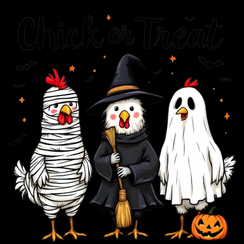 DIGITAL DOWNLOAD - Instant Download - PNG Only - Chick or Treat ...
