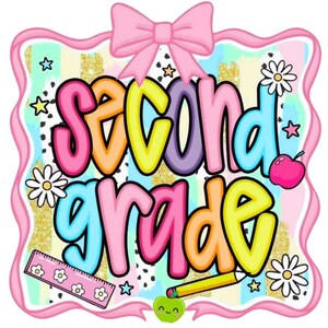 DIGITAL DOWNLOAD - Instant Download - PNG Only - Back to School, Girls ...
