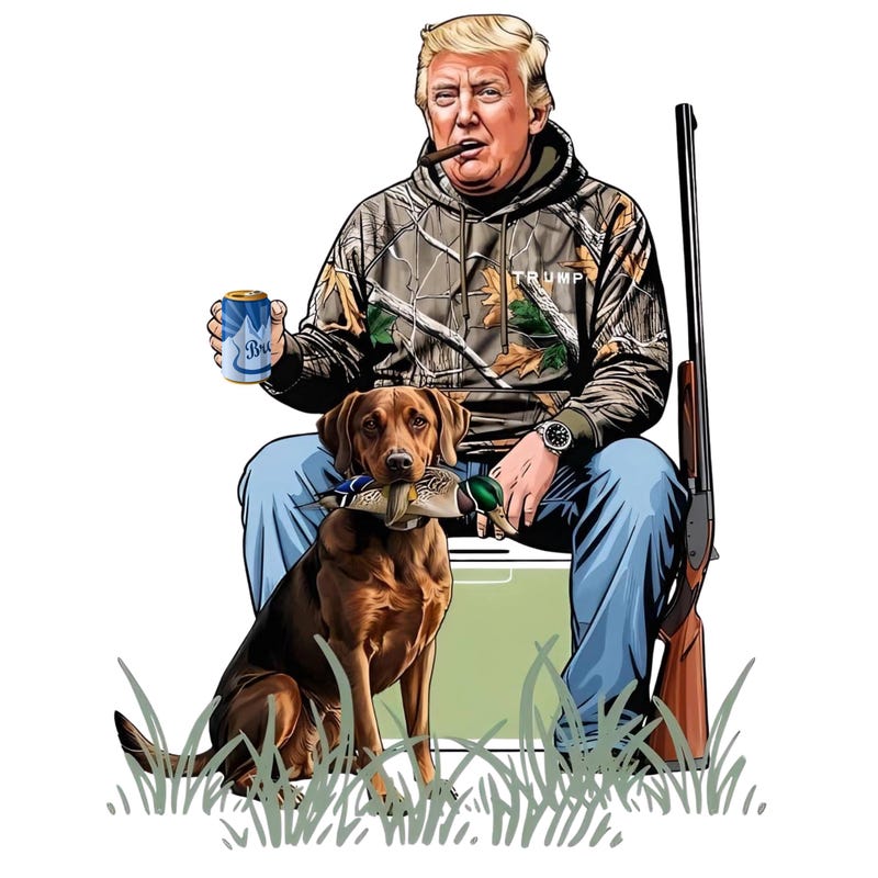 Trump Busch Light Png - Etsy