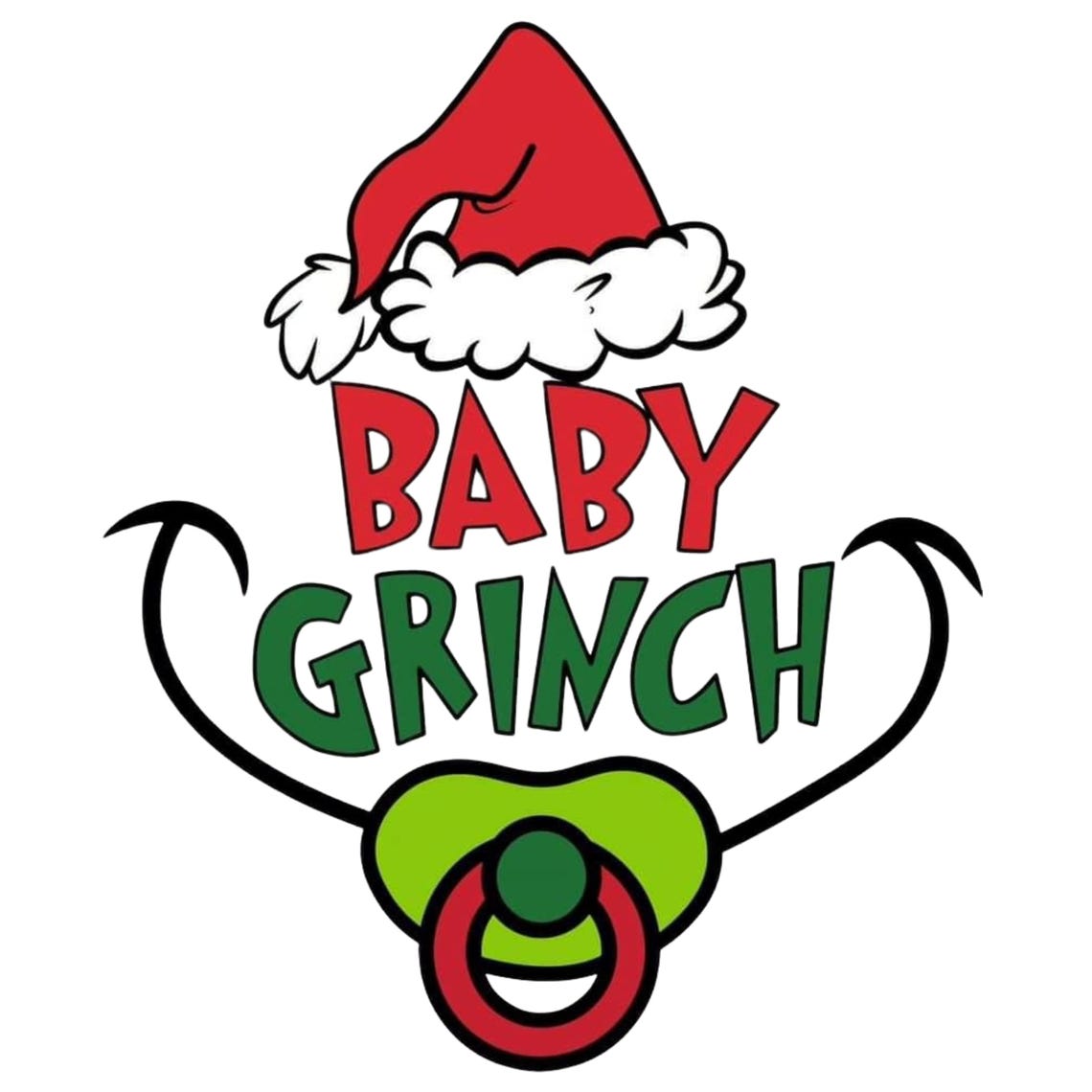DIGITAL DOWNLOAD Instant Download Png Only Baby Grinch, Christmas ...