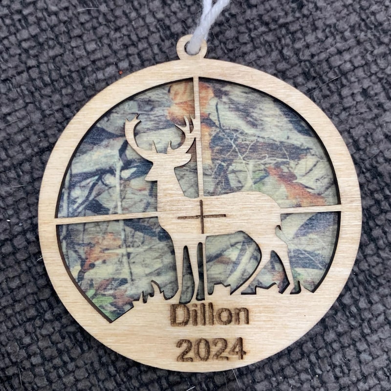 Hunting Christmas Ornaments - Etsy