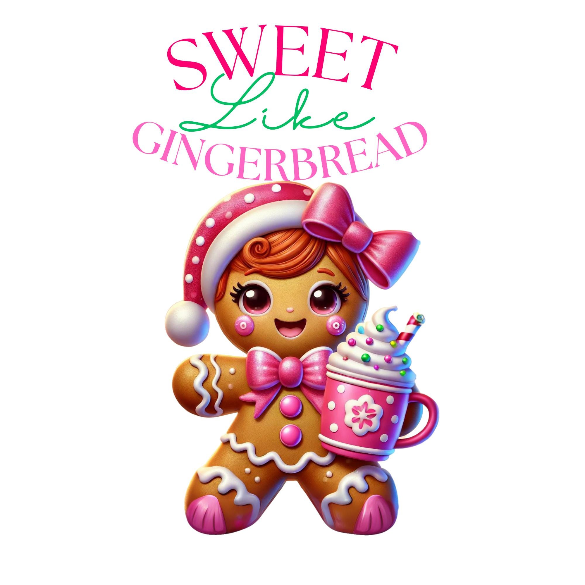 Festive Gingerbread Clipart Kit - Instant Holiday Cheer for Your ...