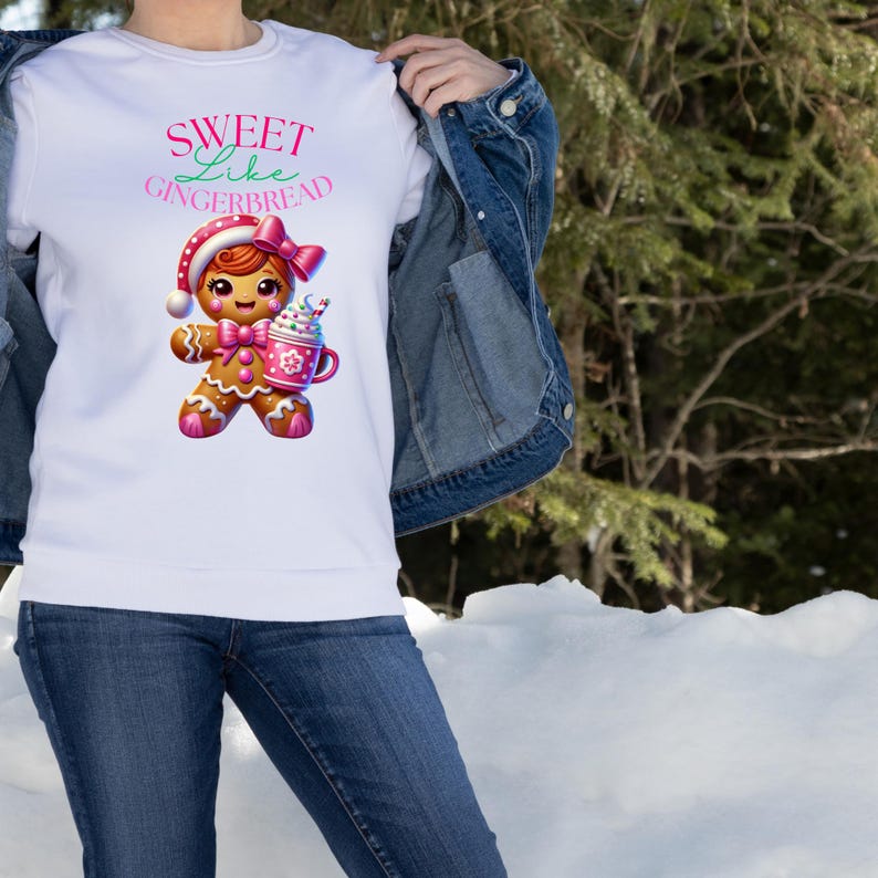 Festive Gingerbread Clipart Kit - Instant Holiday Cheer for Your ...