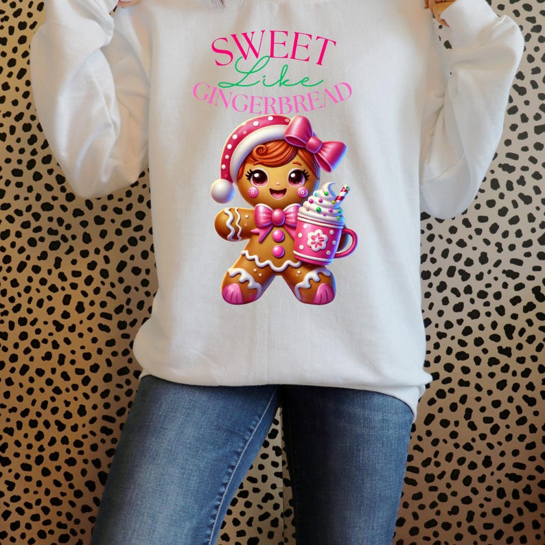 Festive Gingerbread Clipart Kit - Instant Holiday Cheer for Your ...