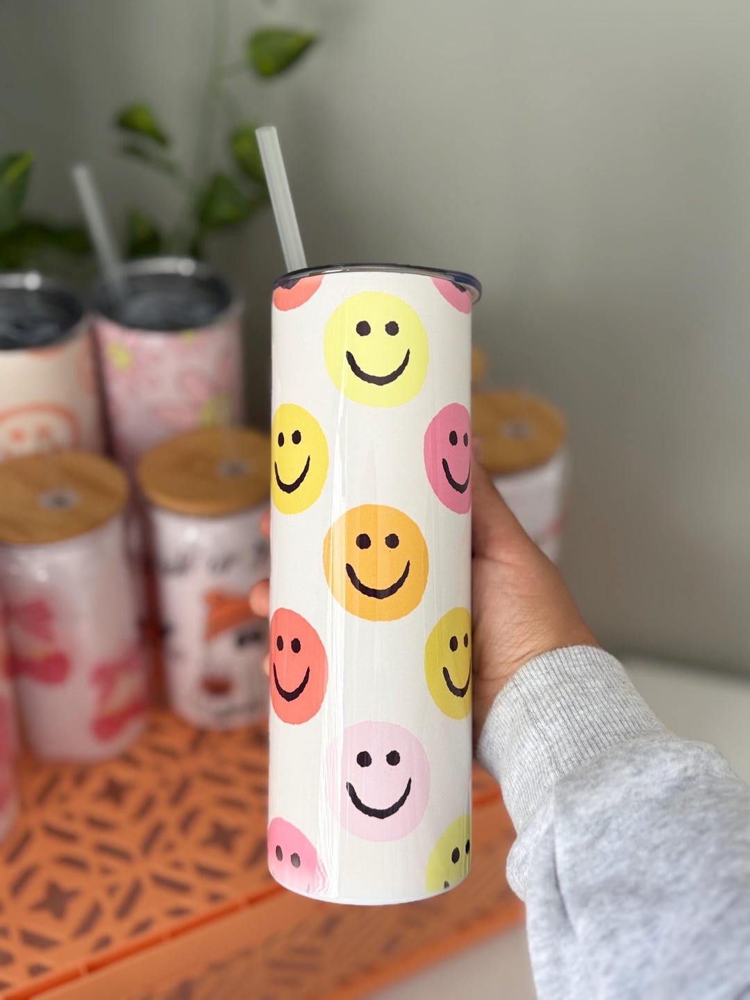 Preppy Smiles Cup Cute Preppy Stuff Preppy Things Preppy Tumbler for ...