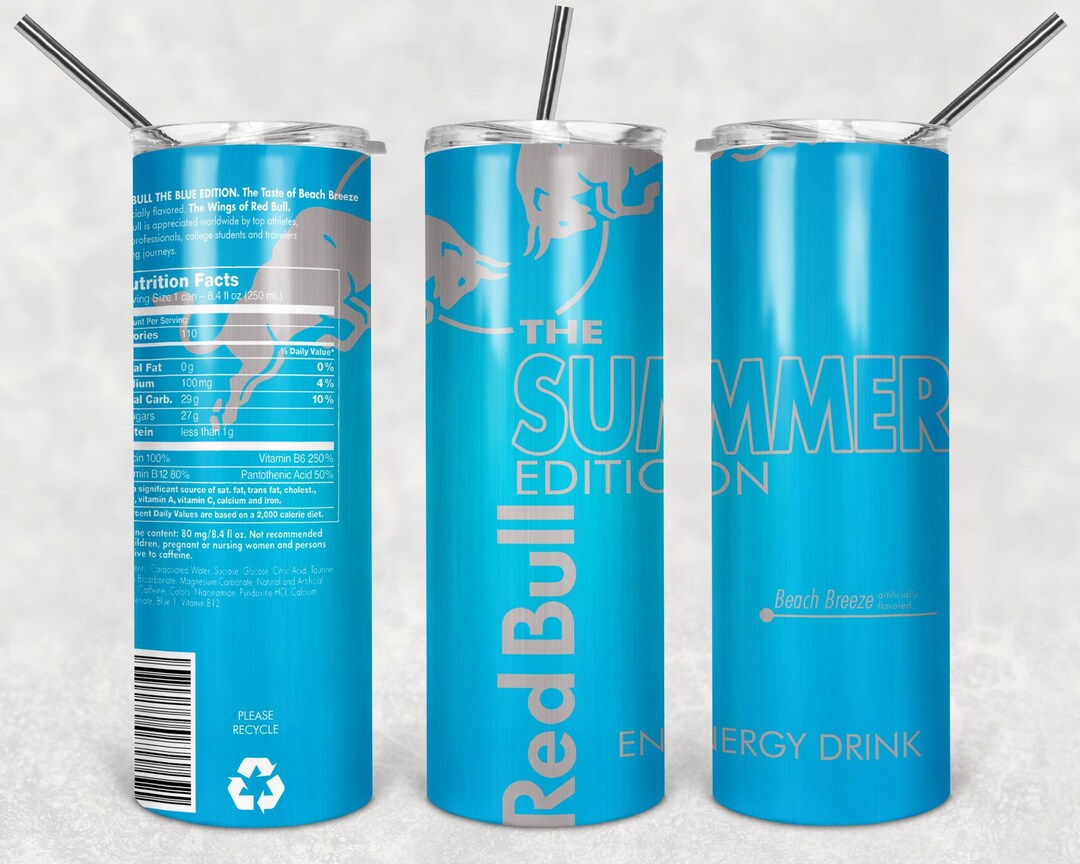 Red Bull Summer Edition * Beach Breeze * Glass Glasses Tumbler ...