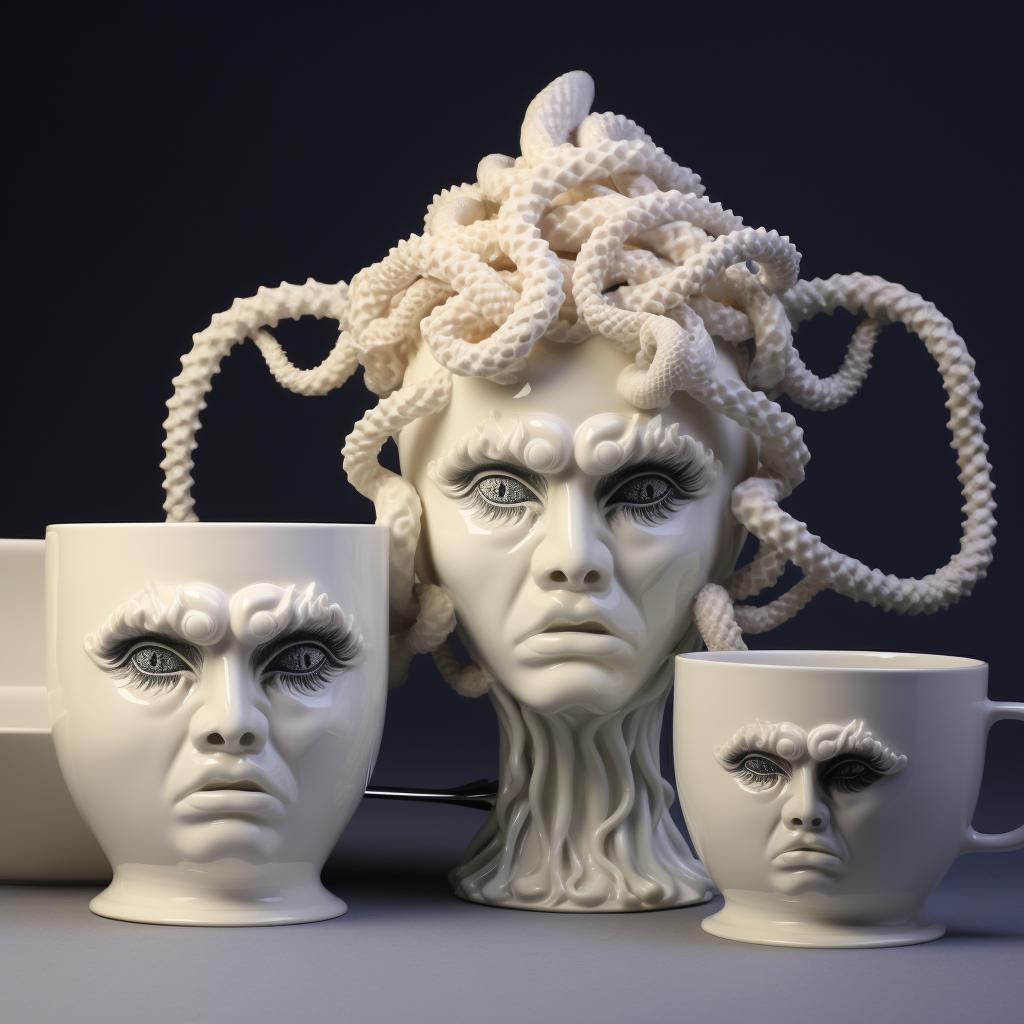 Custom Luxurious Medusa Design, Emblem, Logo, Art, Wallpaper, Digital ...