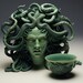Custom Luxurious Medusa Design, Emblem, Logo, Art, Wallpaper, Digital ...