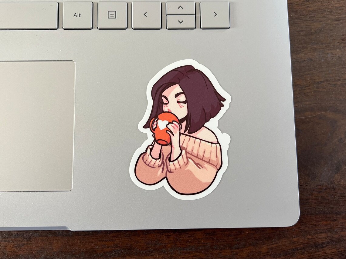 Manga Girl Sticker Set 1 Anime Manga Style 5 Waterproof - Etsy