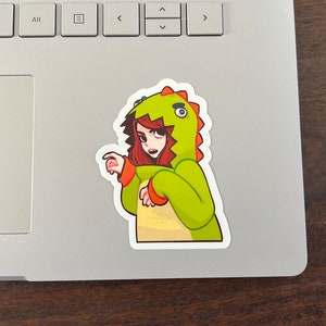 Manga Girl Sticker Set 1 Anime Manga Style 5 Waterproof Vinyl Decals - Etsy